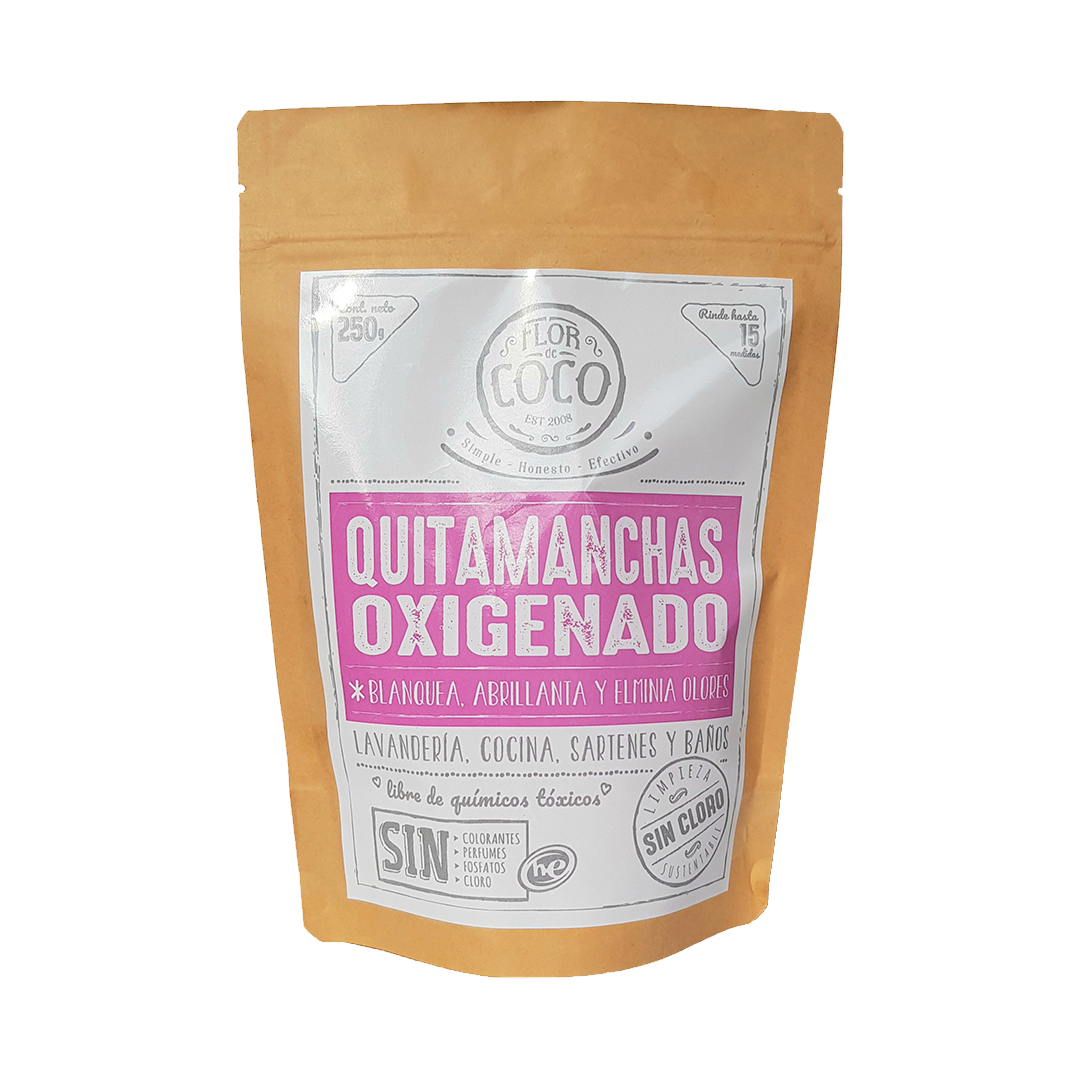 Quitamanchas Oxigenado 250g – Flor de Coco